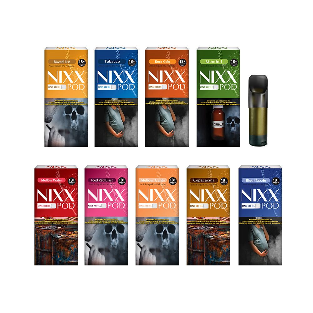 NIXX Premium Starter Set - 1 NIXX Vape Pen + 2 Refill Pods – NIXX Global